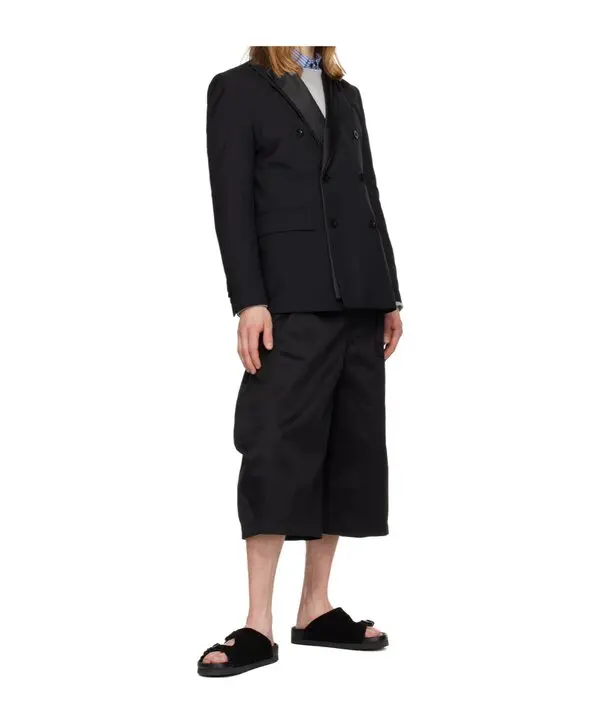 Sacai Belt Loop Twill Shorts