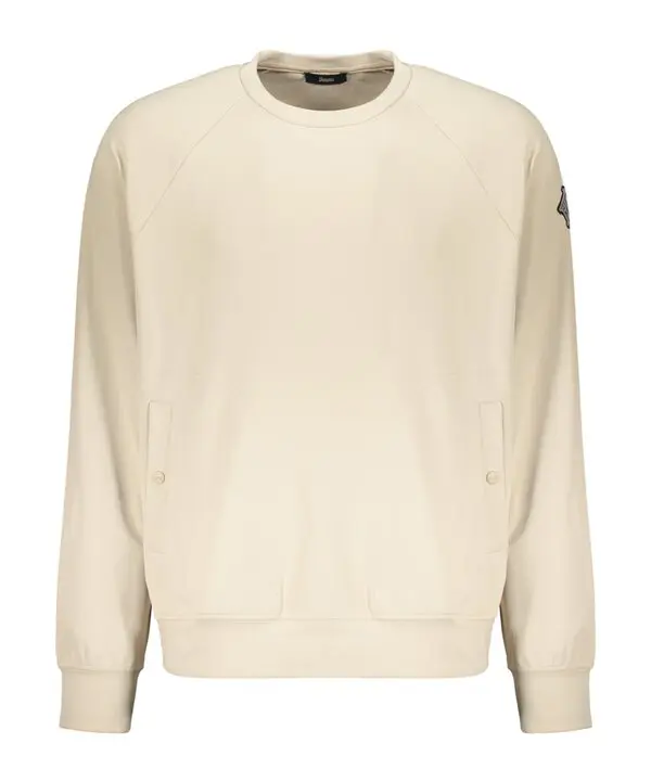Herno Crew-neck Pocket Sweatshirt - Nude