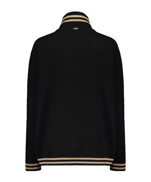 Herno Patterned Turtleneck Knitted Sweater