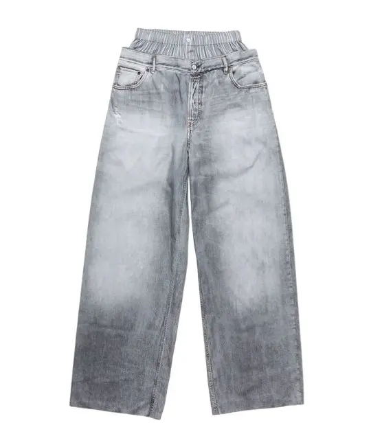Acne Studios Printed Trousers - Grey