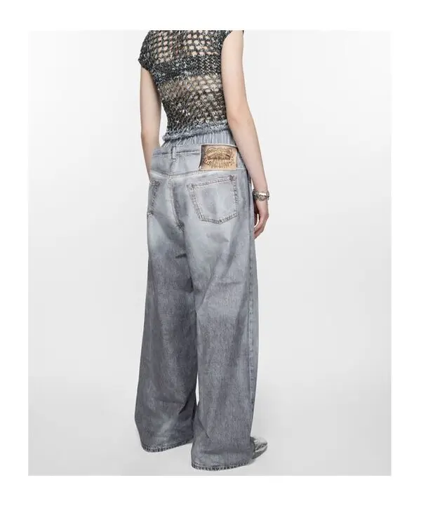 Acne Studios Printed Trousers - Grey