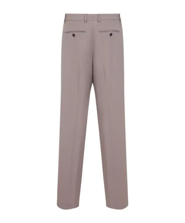 Dries Van Noten Penrud Pleated Trousers - Light Lilac
