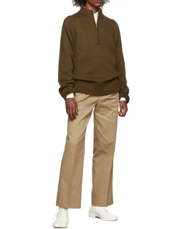MAISON MARGIELA Half-zip Knit Jumper