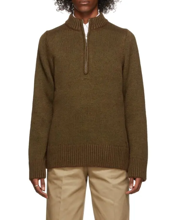MAISON MARGIELA Half-zip Knit Jumper