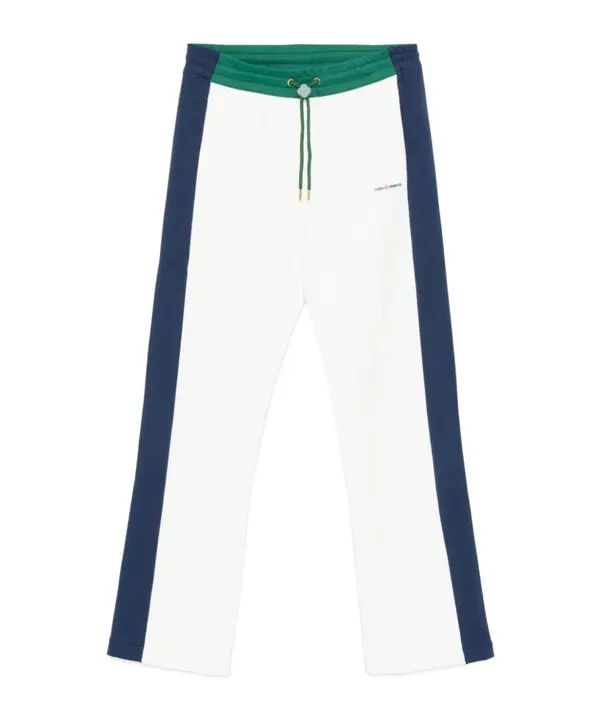 Casablanca Elastic Waist Casual Pants - White