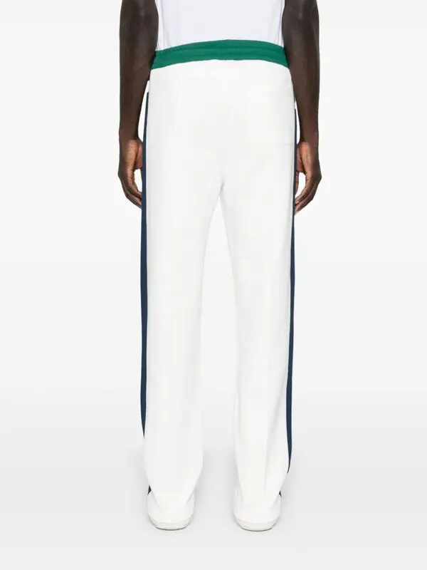 Casablanca Elastic Waist Casual Pants - White