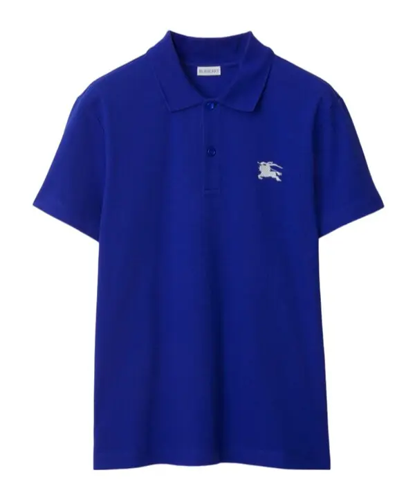 Burberry Equestrian Knight Embroidered Polo Shirt