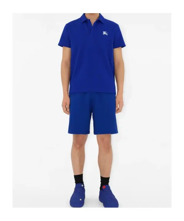 Burberry Equestrian Knight Embroidered Polo Shirt