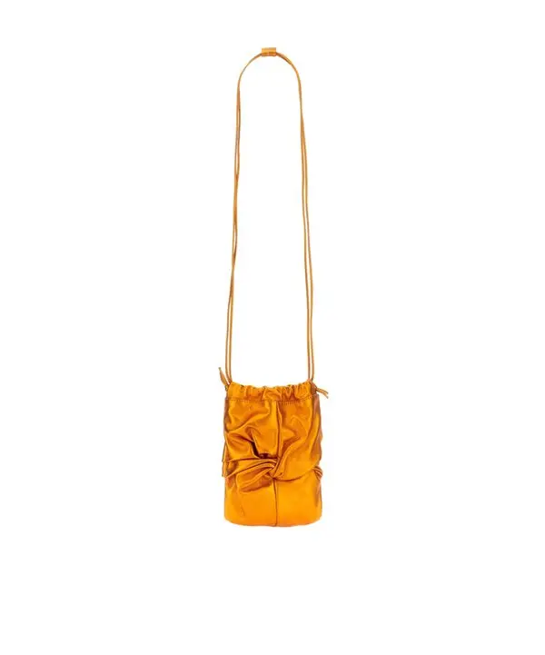 Hereu Ronet Twist Detailed Mini Crossbody Bag