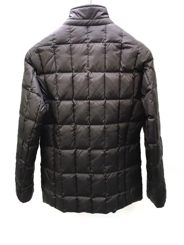 Emporio Armani Quilted Down Jacket With Stand Collar