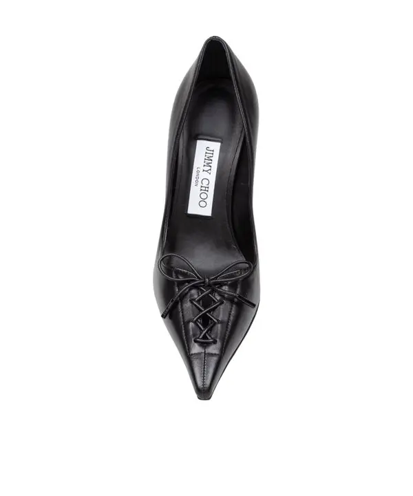JIMMY CHOO Scarlett 95 Stiletto Pumps - Black
