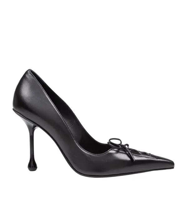 JIMMY CHOO Scarlett 95 Heeled Pumps - Black