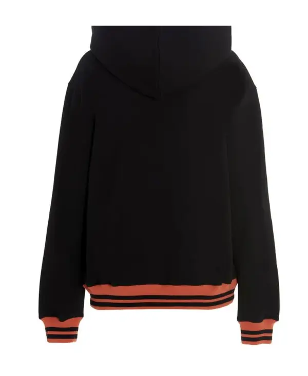 Moschino Teddy Bear Patch Hoodie - Black
