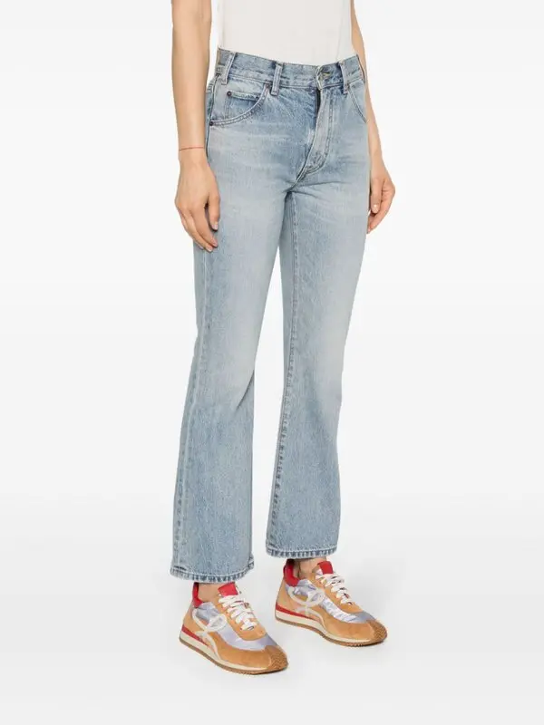 Celine Multi-pocket Flared Jeans