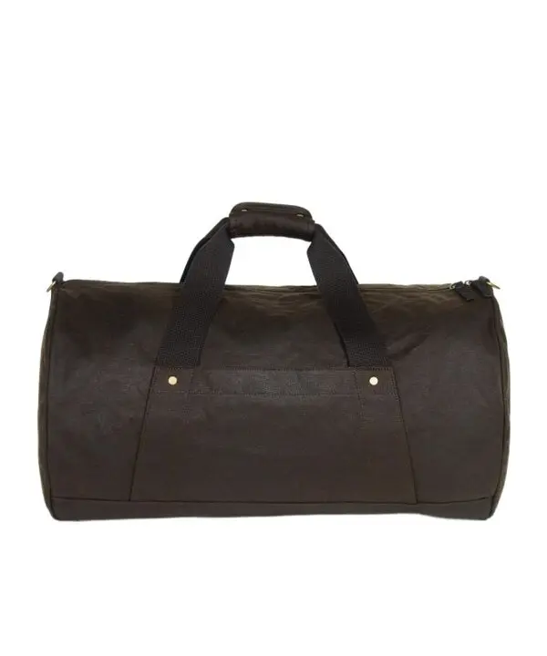 Barbour Waxed Travel Duffle Bag - Olive