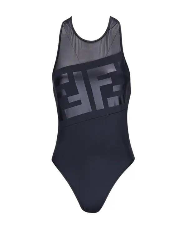 Fendi Logo One-piece Swimsuit