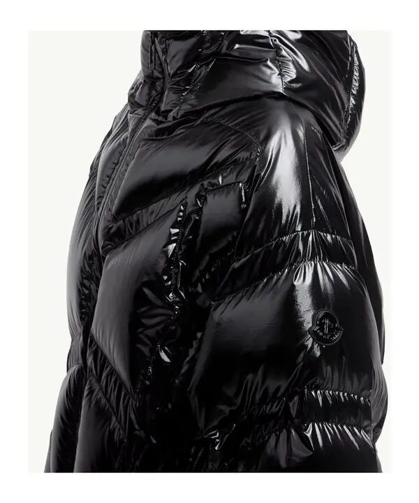 Moncler X A$ap Rocky Bahianinha Hooded Short Down Jacket - Black