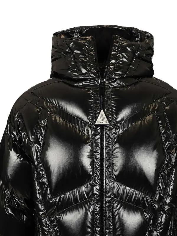 Moncler X A$ap Rocky Bahianinha Hooded Short Down Jacket - Black
