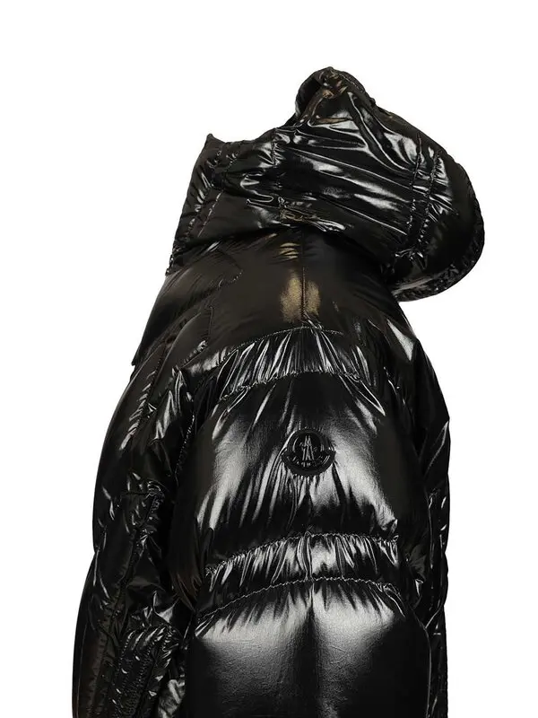 Moncler X A$ap Rocky Bahianinha Hooded Short Down Jacket - Black