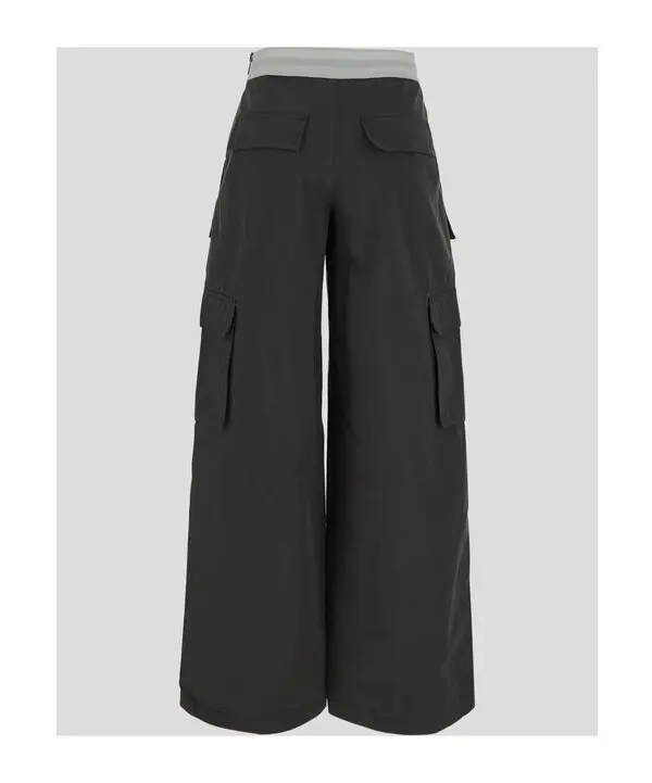 Alexander Wang Wide-leg Cargo Pants - Black