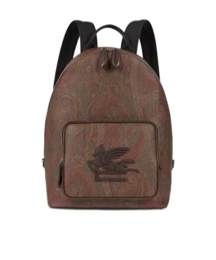 Etro Essential Paisley Backpack - Brown