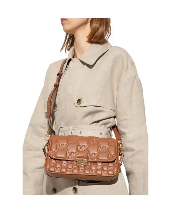 Michael Kors Logo Embossed Tote Bag