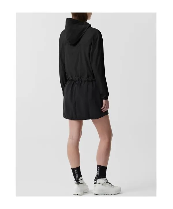 Canada Goose Kaslo Cropped Windbreaker Jacket - Black