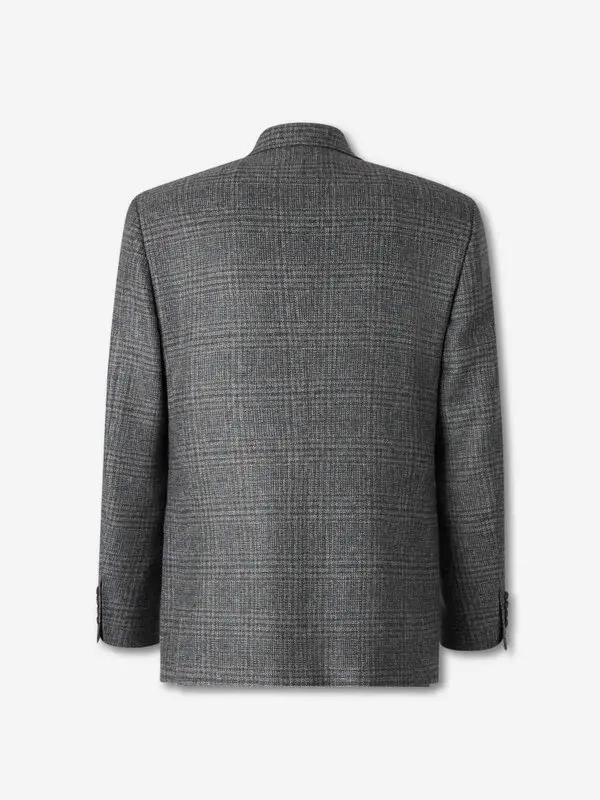Canali Classic Fit Wool Blazer - Black