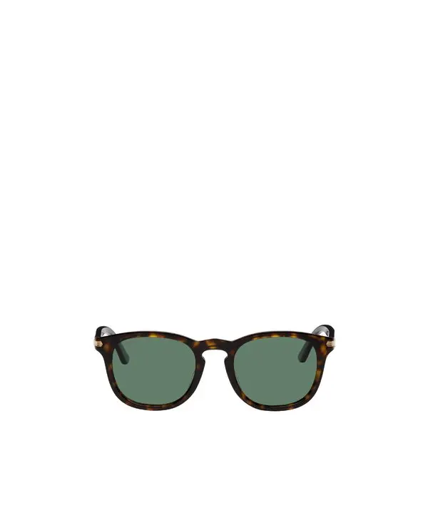 Cartier Rectangular-frame Sunglasses - Green