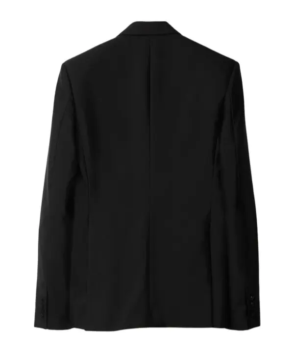Burberry Double Breasted Peak Lapels Blazer