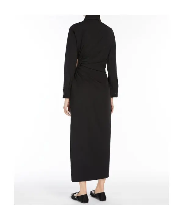 Max Mara Collared Long Sleeve Shirt Dress