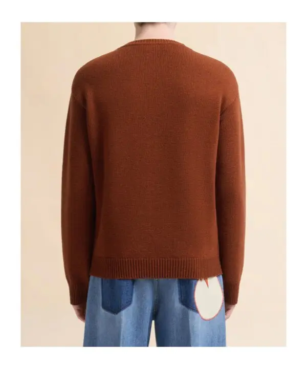 Marni Laser-cut Logo Jumper