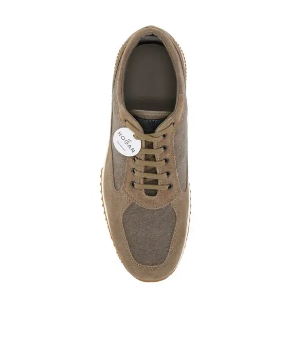 Hogan Interactive Lace-up Sneakers - Brown