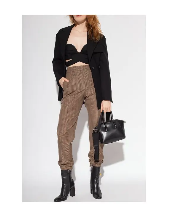 Givenchy Houndstooth Tailored Trousers