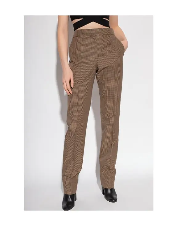 Givenchy Houndstooth Tailored Trousers