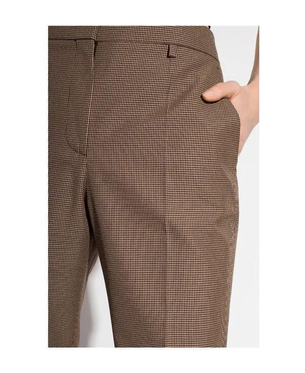 Givenchy Houndstooth Tailored Trousers