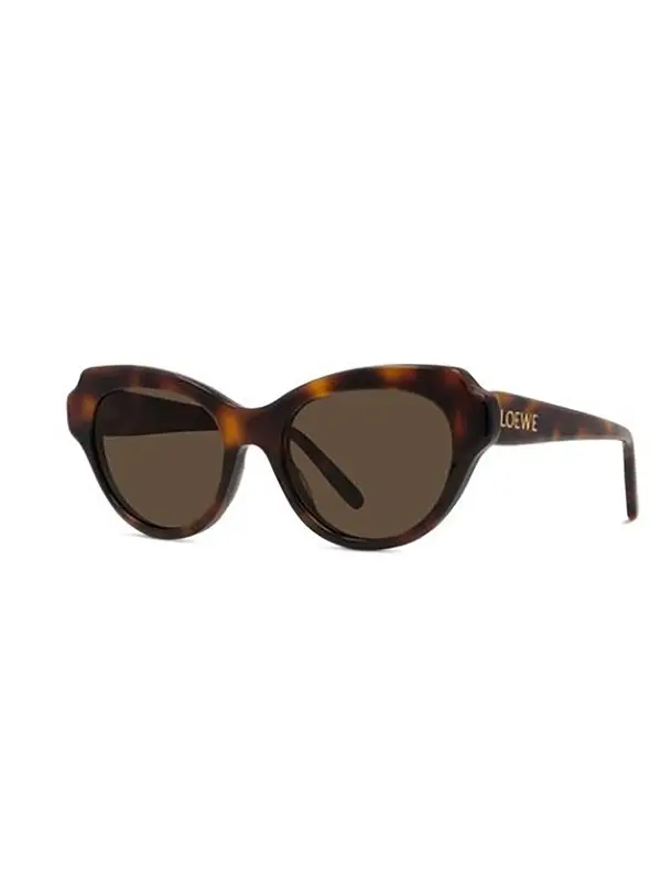 Loewe Cat Eye Frame Sunglasses - Brown