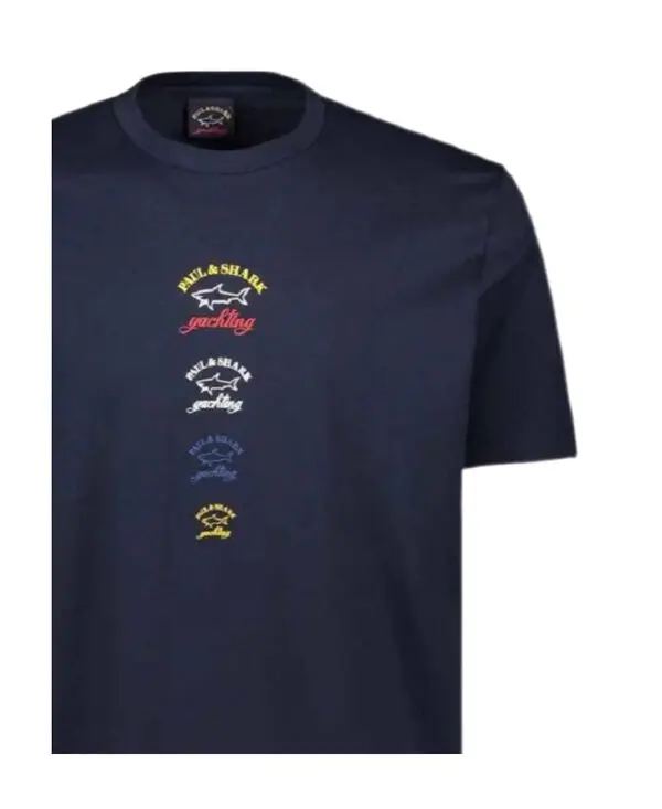 PAUL  SHARK T-shirt With Round Neck And Short Sleeves