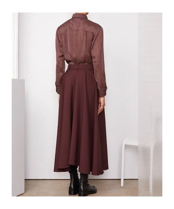 Officine Générale Pleated Detail Skirt
