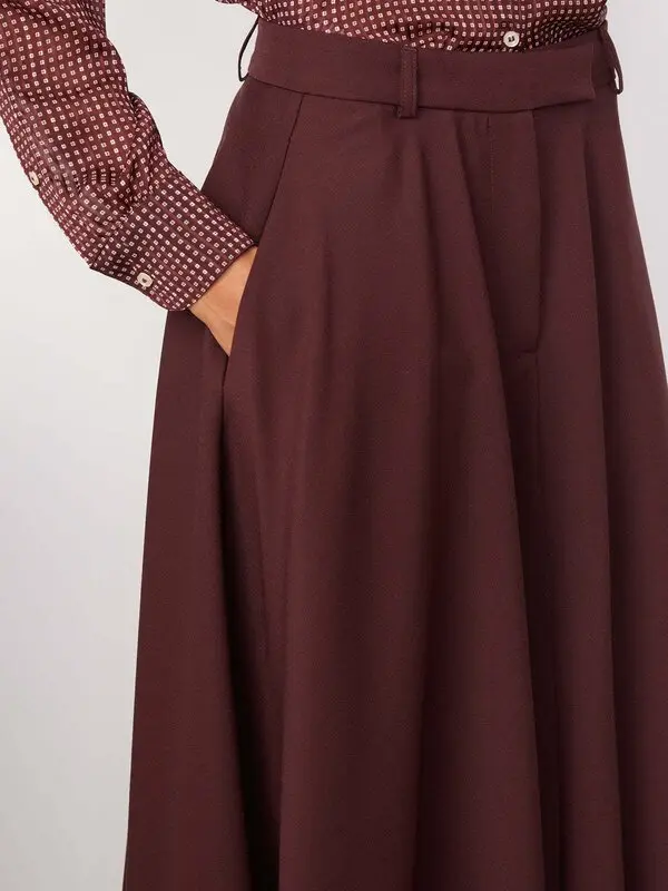 Officine Générale Pleated Detail Skirt