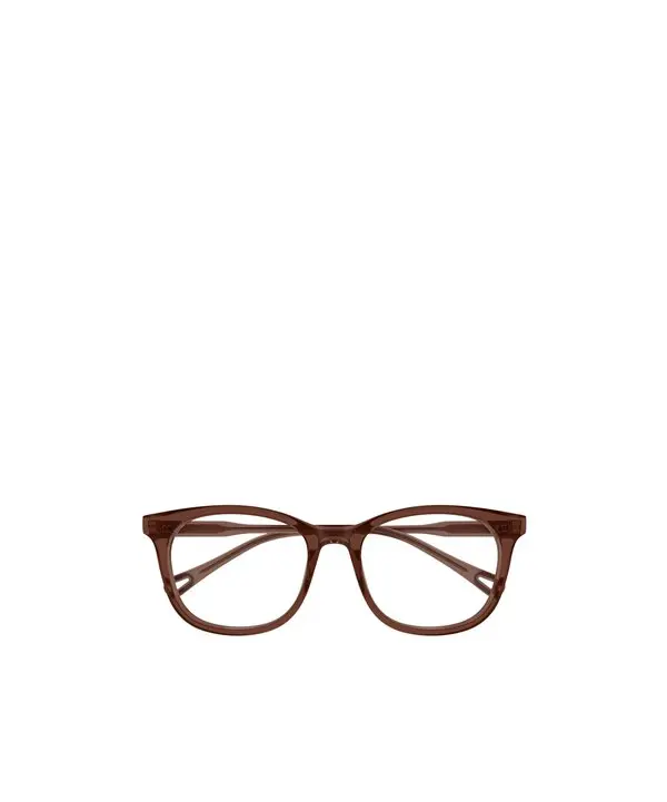 Chloé Eyewear Square Frame Glasses - Brown