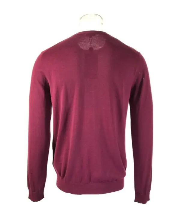 Kenzo Geometric Patterned Round Neck Sweater