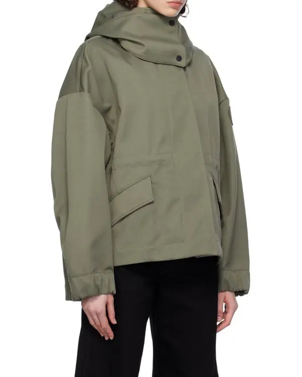 Canada Goose Concealed Fastened Hooded Jacket - Green
