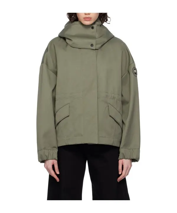 Canada Goose Concealed Fastened Hooded Jacket - Green