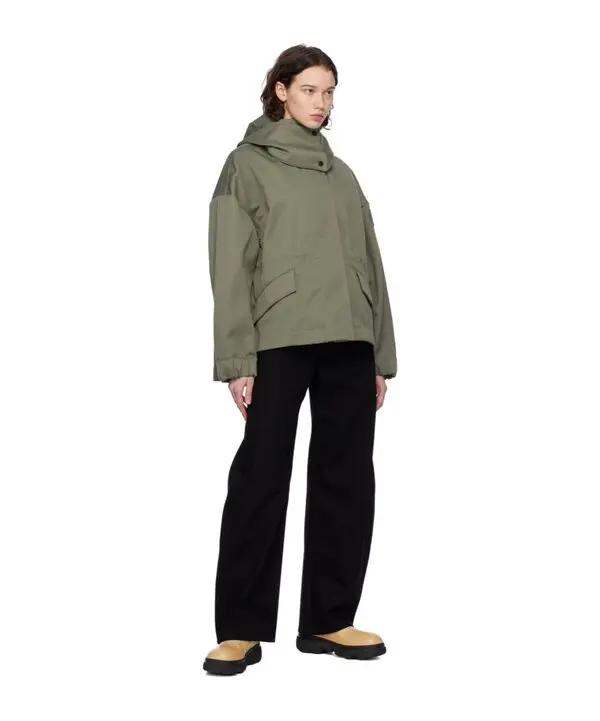 Canada Goose Concealed Fastened Hooded Jacket - Green