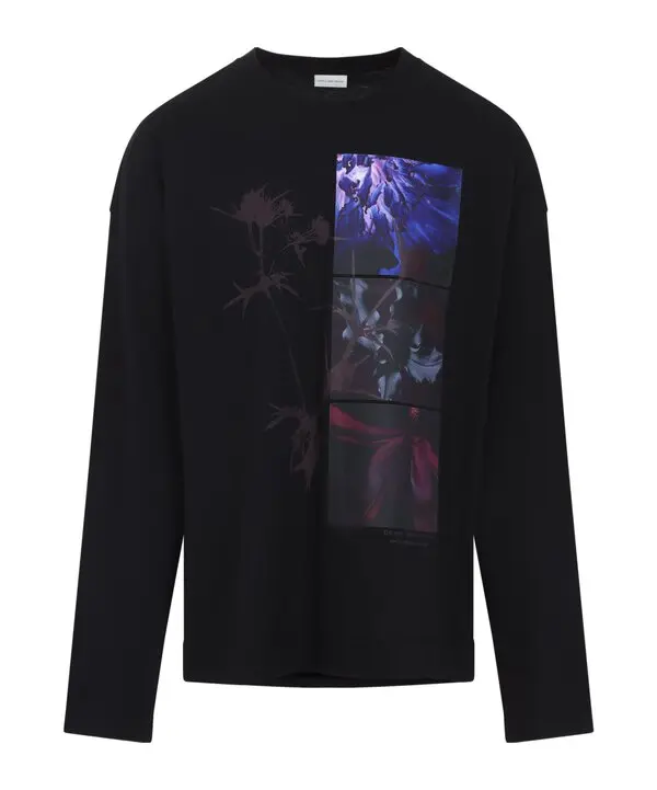 Dries Van Noten Graphic Printed Crewneck T-shirt - No