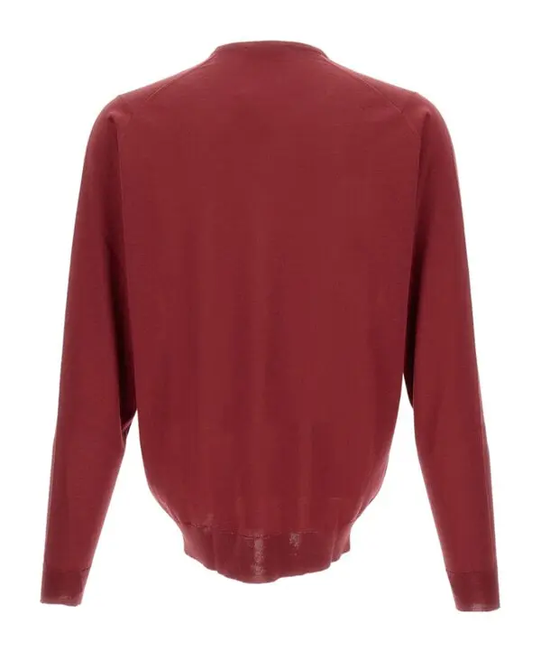 John Smedley Long Sleeve V-neck Sweater