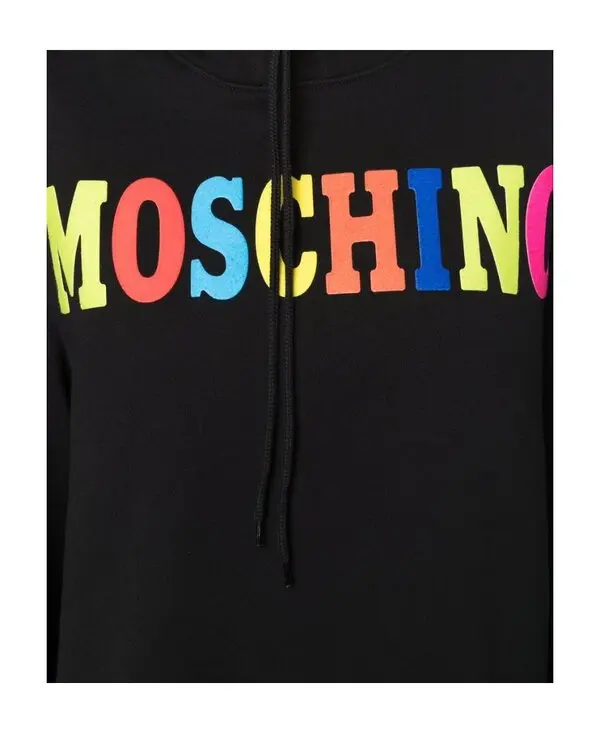 Moschino Print Organic-cotton Hoodie