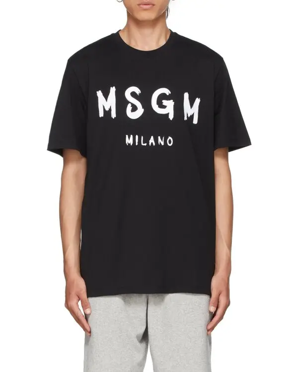 MSGM Logo Print T-shirt