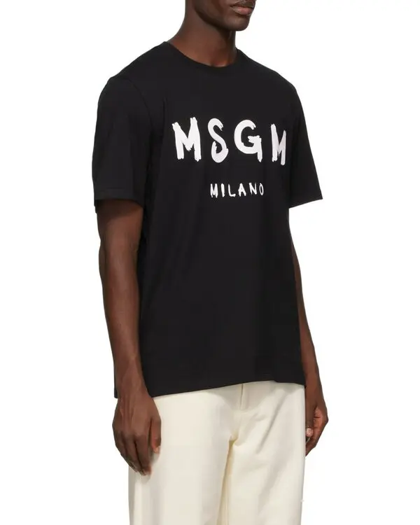 MSGM Logo Print T-shirt
